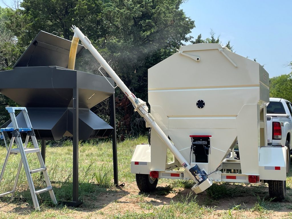 Patriot Feed Buggy: 3 Ton Electric Auger – 4S Advanced Wildlife Solutions